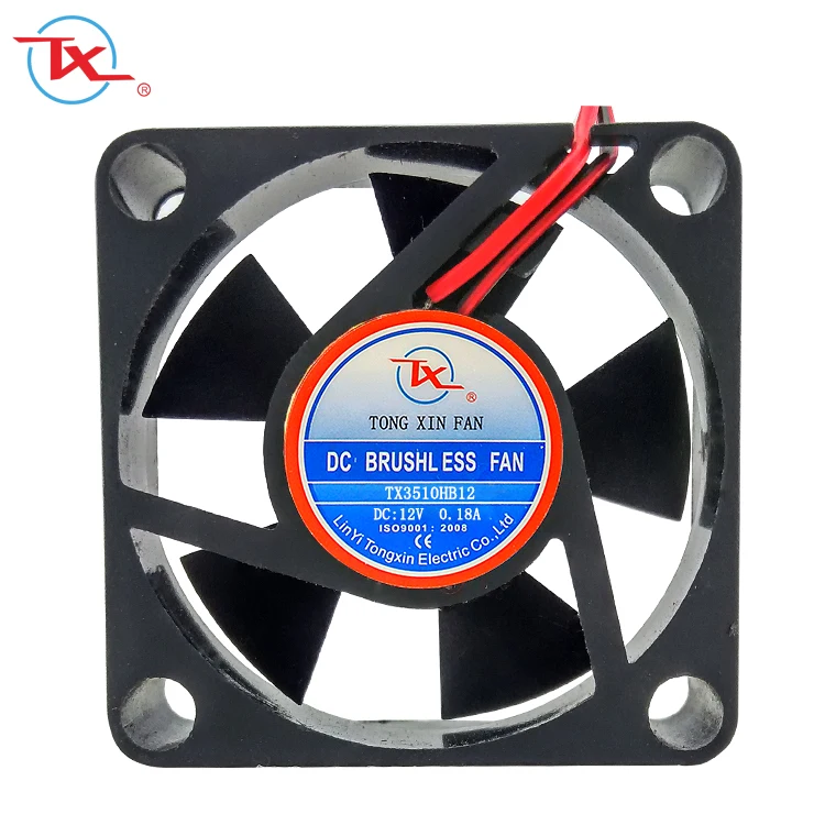 3510 Radiator Fan 24v Truck Fan Mini Ventilator 35x35x10 Mm - Buy ...