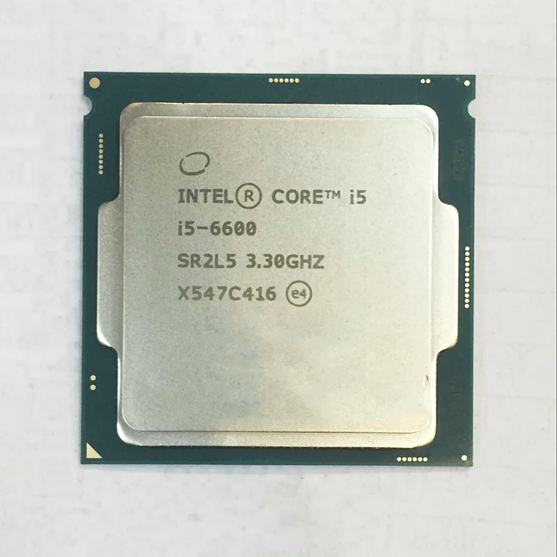 Intel New Core I5 6600 Quad Core 3.3ghz 6mb Cache Lga1151 Cpu Processor ...