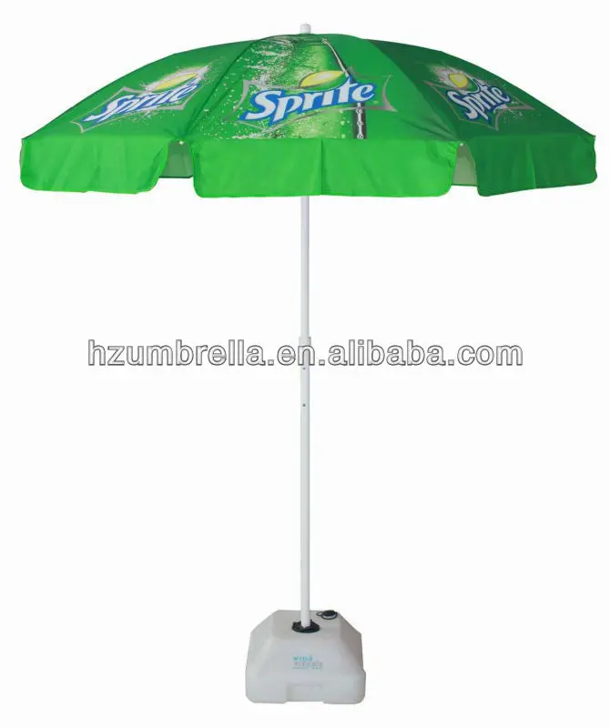 Radius 100cmx8panels Advertising Sprite Umbrella - Durable & Stylish