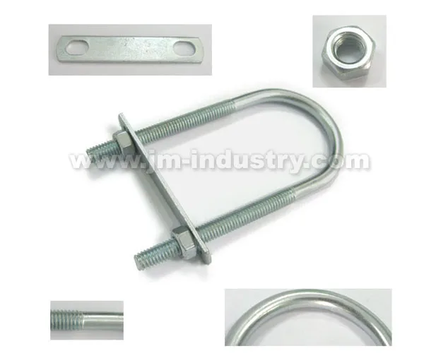Steel Galvanized U Bolt M16 U Bolt with Nut - Durable & Versatile