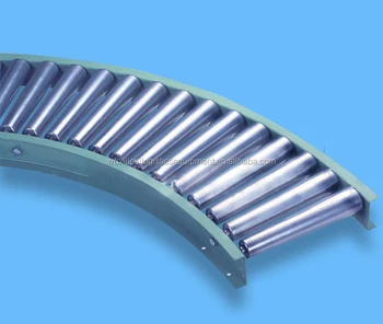 90 Degree Turning Roller Conveyor Taper Roller Conveyor - Buy Carton ...