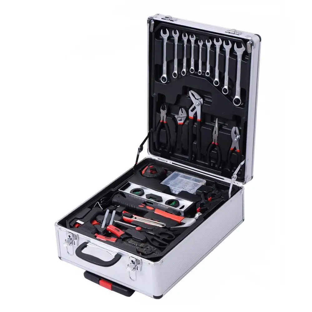 599pc Aluminum Case Hand Tool Set - Buy 186 Tools Set,Aluminium Case ...