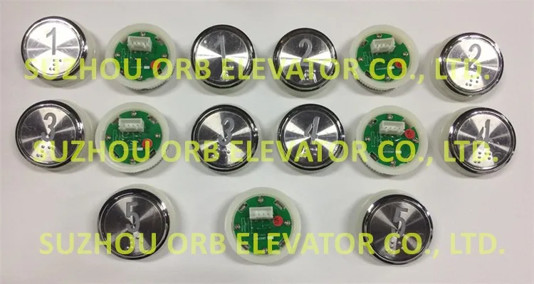 Elevator Push Button BAS171 - Reliable Elevator Parts