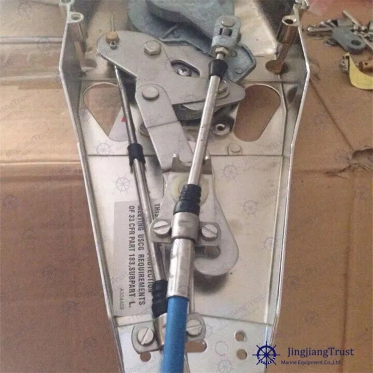 Marine Remote Control Cable /throttle Lever Cable In Red Or Blue Color ...