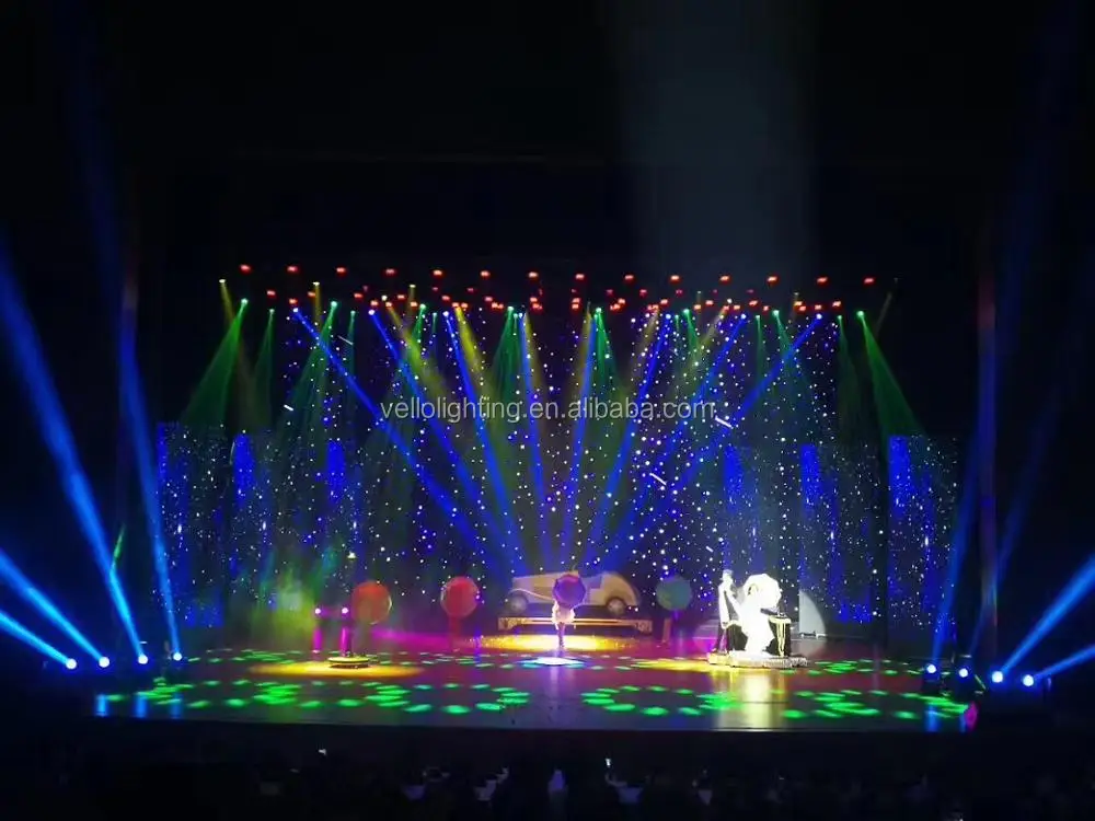 Vello Beam Spot Wash 3 in 1 371w Moving Head Light BSW400