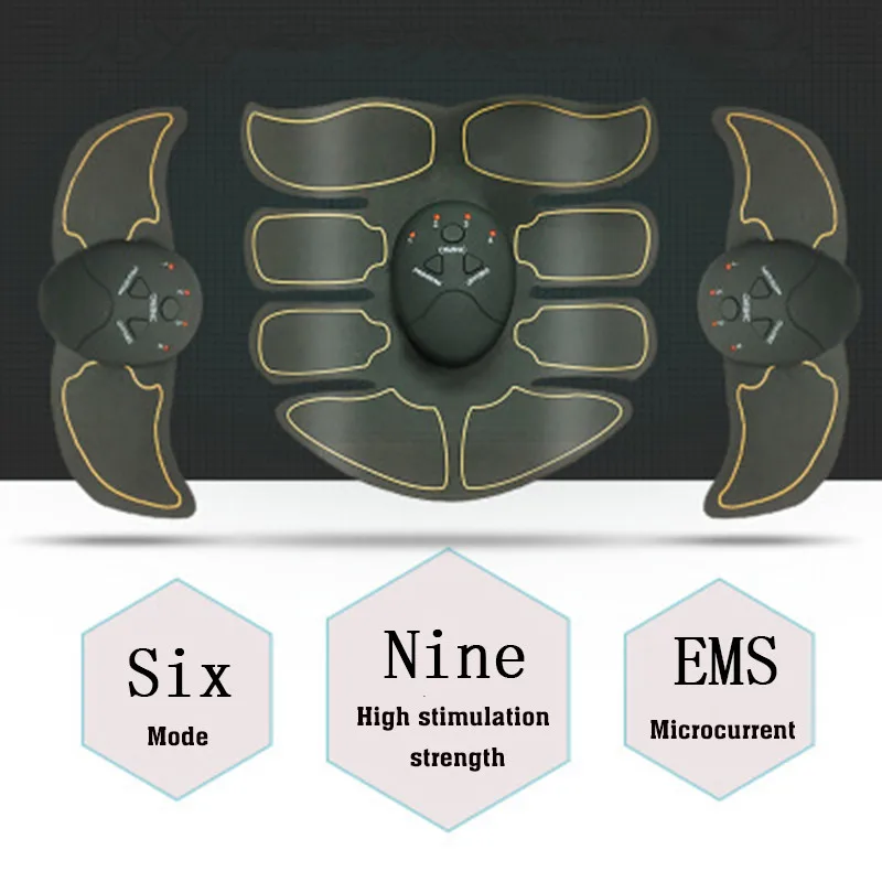 Gym Fitness Equipment Electronic Muscle Exerciser For Body Slimming ...