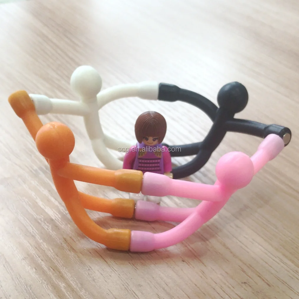 Bendable Q-Man Magnet Toy for Education - Customizable Fun