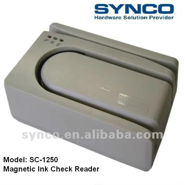 USB RS232 MICR E13B CMC7 Cheque Reader with MSR Reader