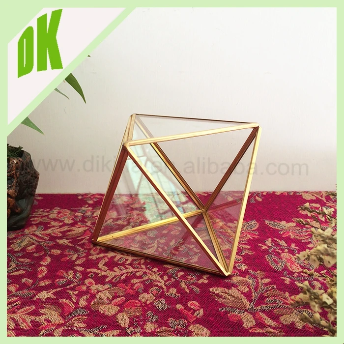 Triangle Glass Tray / Decor / Jewelry Box / Triangle Home Wedding*all ...