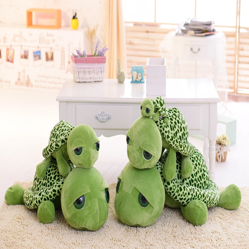 Green Plush Turtle Toy With Big Eyes,Turtle Plush Toy,Big Eyes Turtles ...