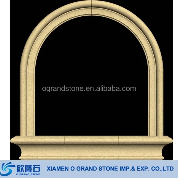 French Decorative Window Frames Natural Granite Stone Window Frame ...