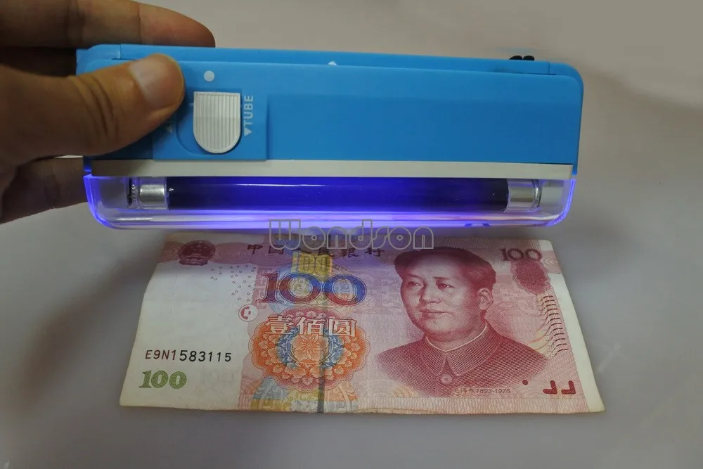 Custom Longwave Ultraviolet 4 Watts Cheque Stamps Detector Uv Handheld ...