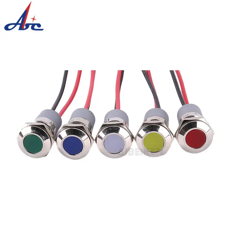 IN123 Pilot Neon Lights - Durable 12 Volt LED Indicators