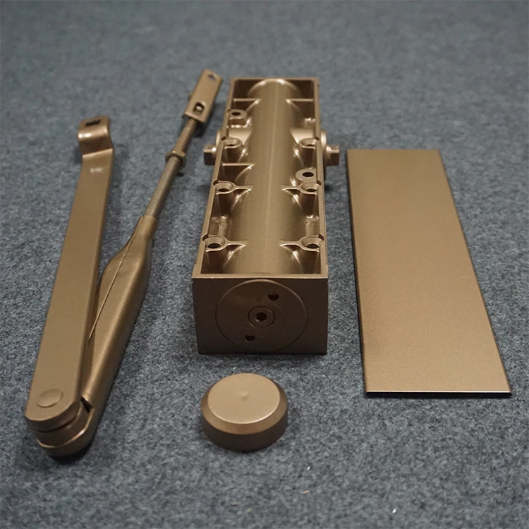 Heavy Duty Hydraulic Commercial 180 Degree Door Closer Adjust Power ...