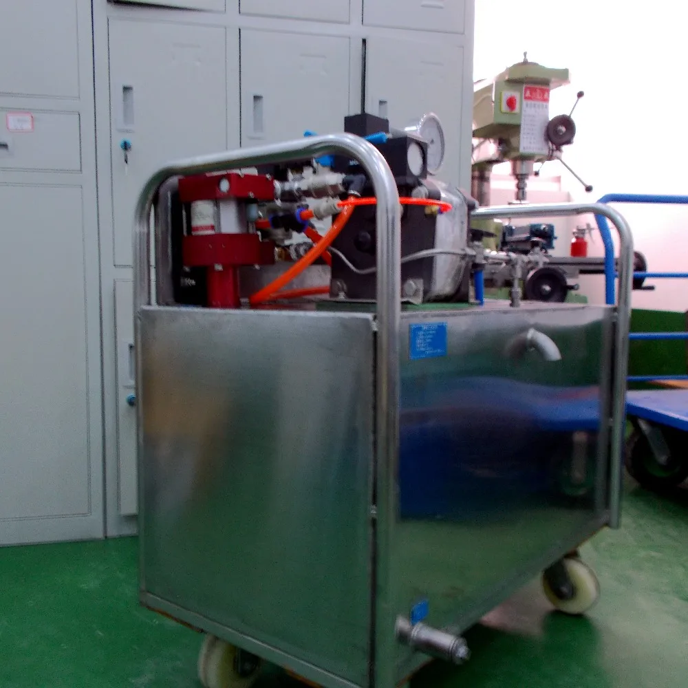 Hydrostatic Test Pressure Vessel - Portable Pneumatic Pump