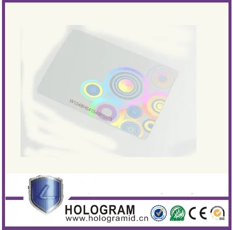 Id Cards Security Hologram Overlay Stickers With Micro Secure ...