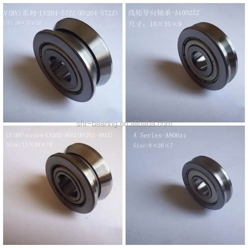 V 형 그루브 볼 베어링 V 그루브 트랙 롤러 베어링 LV202-38ZZ| Alibaba.com