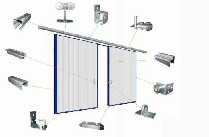 Hot Selling Automatic Industrial Sliding Workshop Door Prices - Buy ...