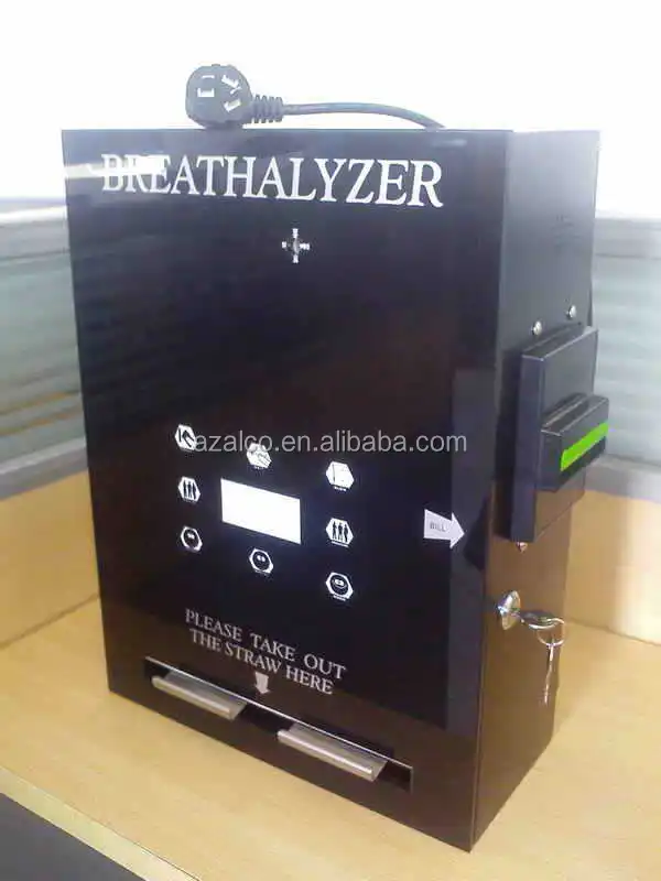 2015 Bill Operated Vending Breathalyzer Supplier Halitosis Gas Detect ...