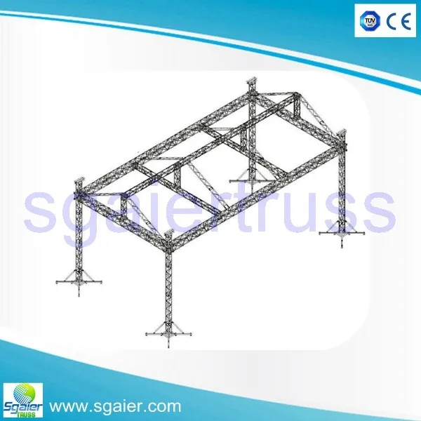 Rectangular Truss Aluminum Tube Truss Round Pipe Truss - Buy ...