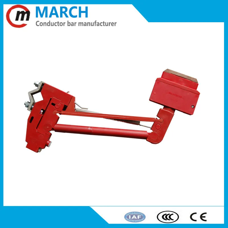 100A & 200A Current Collectors for Overhead Crane Bus Bars