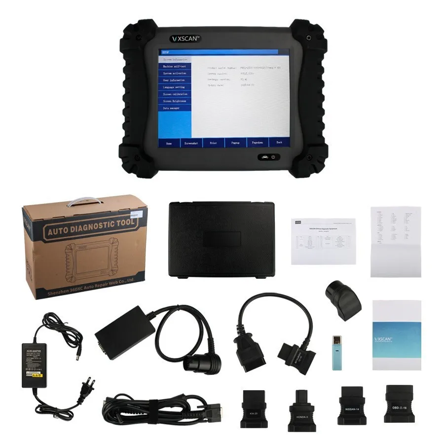 New Arrival Vxscan C8 Gasoline Automotive Diagnostic Tool One Year Free ...