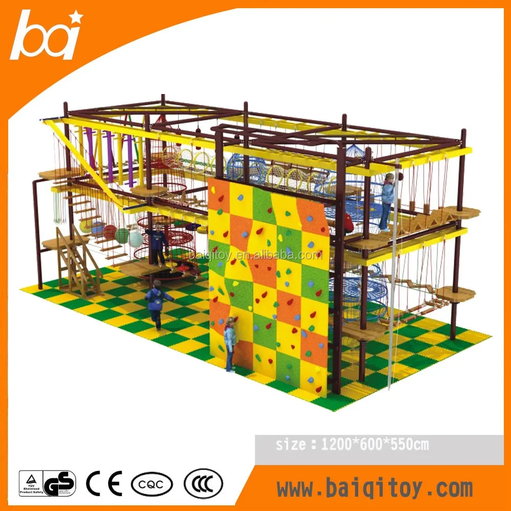 Customized High Rope Adventure Park Equipment Challenging Adventure ...