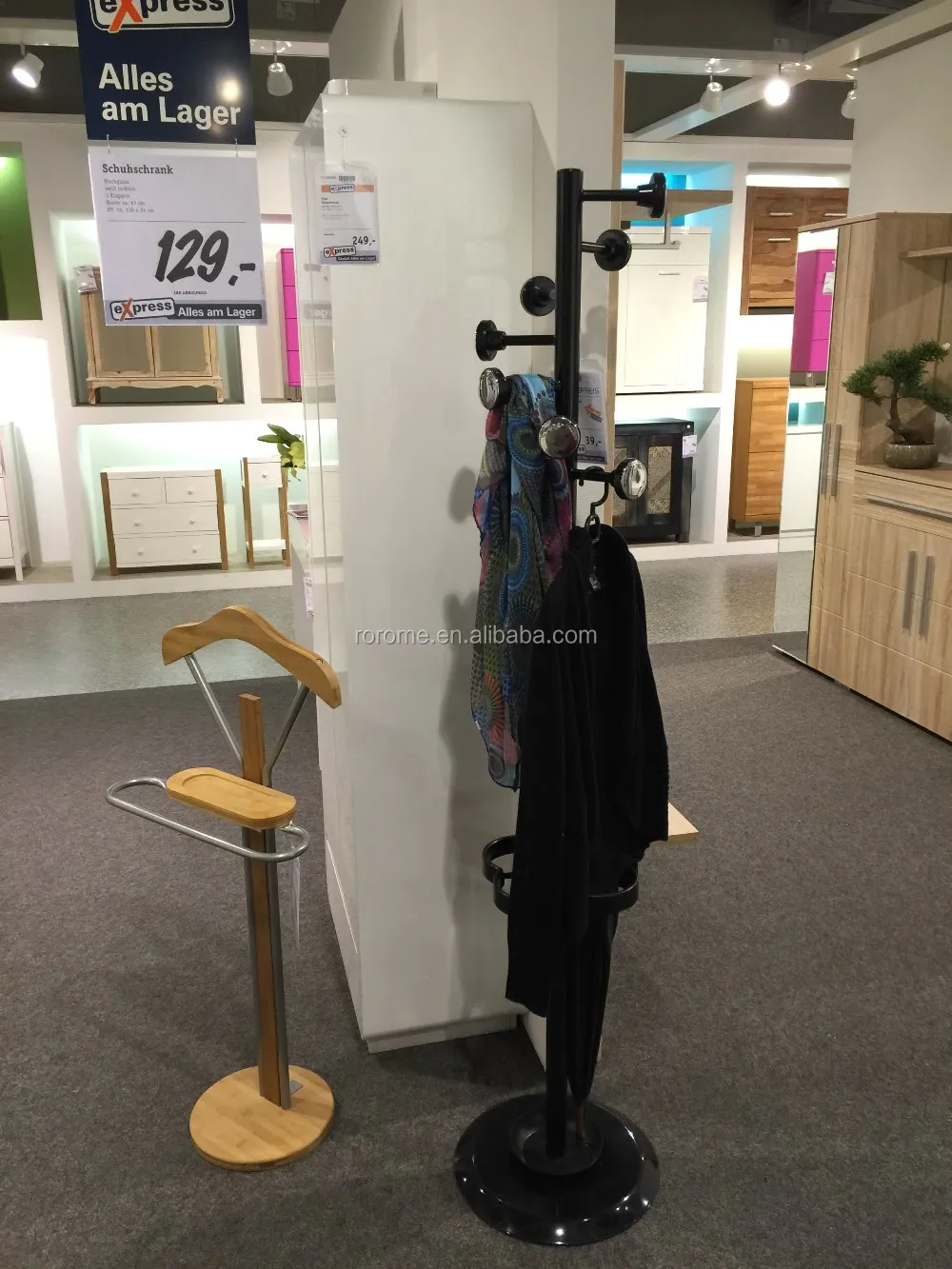 Classical Design Living Room Furniture Metal Coat Rack Parts With High ...