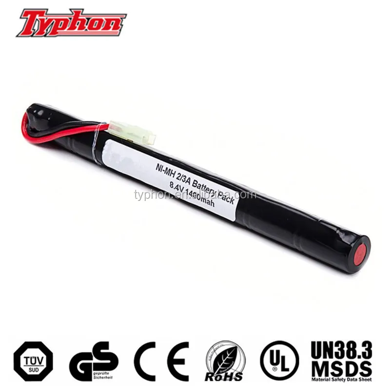 8.4v Ni-mh 2/3a 1100mah Small Stick Type Mini Nimh High Output Airsoft ...