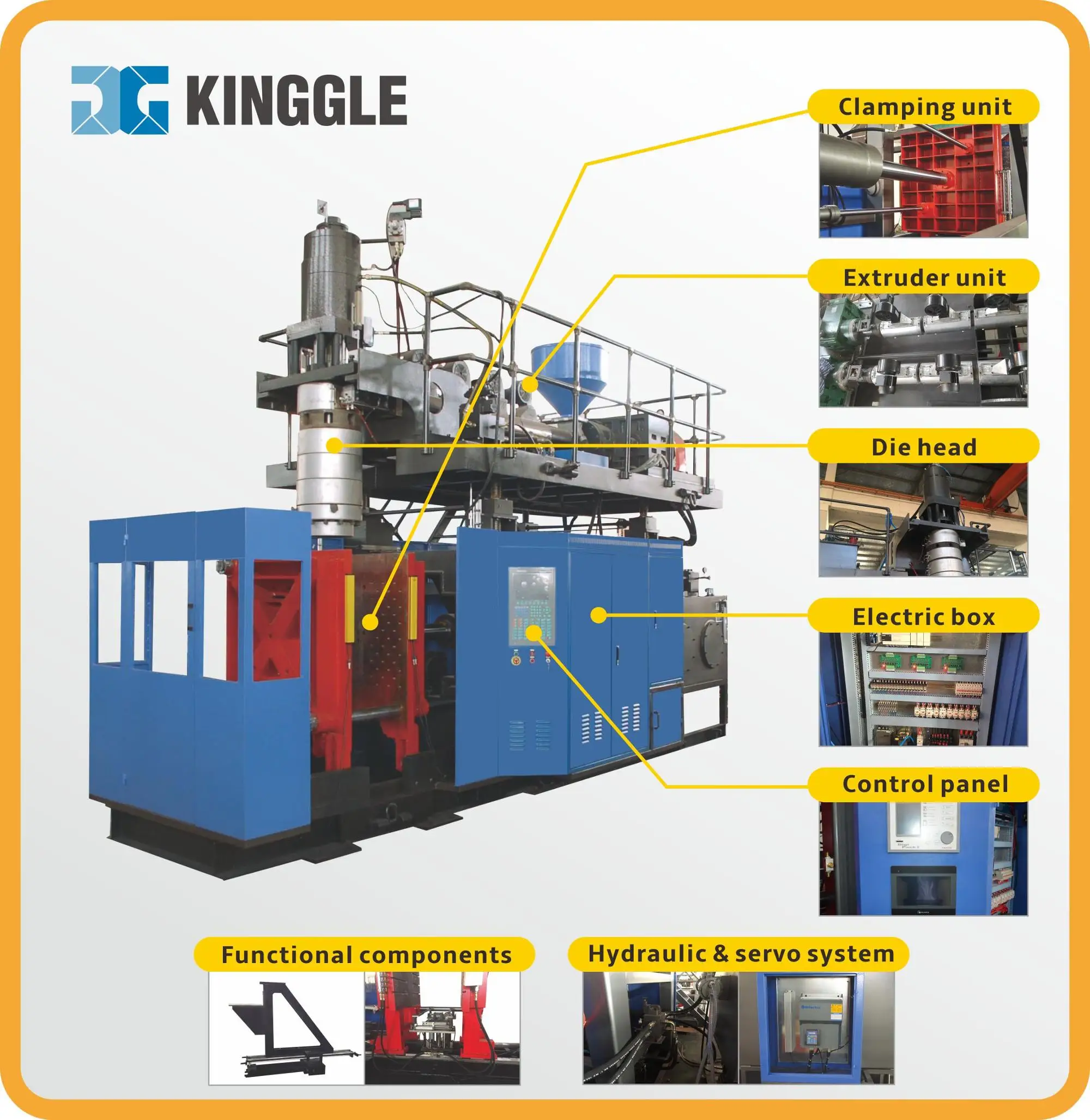 Factory Car air Pipe Spoiler Blow Molding Machine Automobile Spare ...