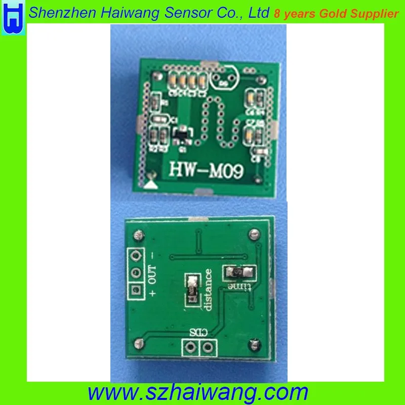 Hw-m09-2 3.3ボルト動作電圧屋内屋外マイクロ波ドップラーレーダー検出器モジュール - Buy 屋外マイクロ波ドップラーレーダー検出器モジュール Product on Alibaba.com