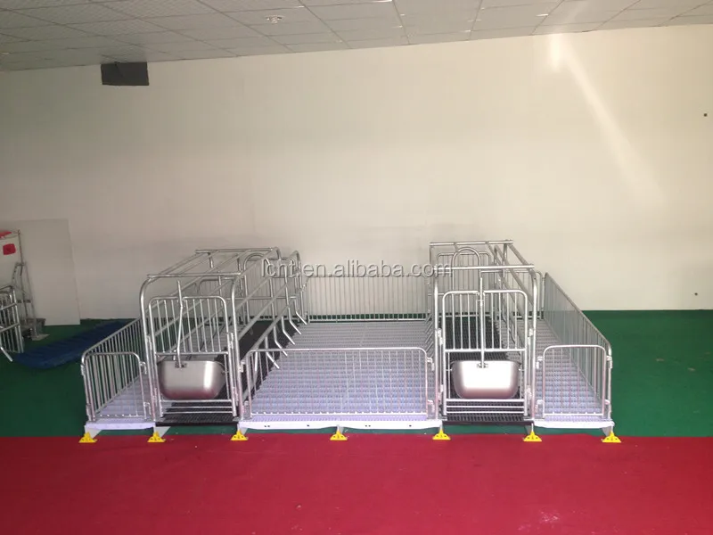 Farrowing Crate With Pvc Fence Or Grill Fence - Buy High Quality ...