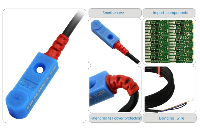 12 Volt NPN NO 2mm Sensing Small Proximity Sensor Price