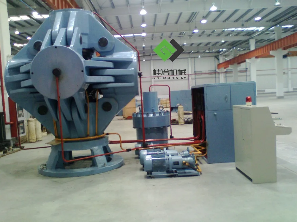 750mm Hpht Synthetic Diamond Making Hydraulic Hpht Cubic Hinge Press ...