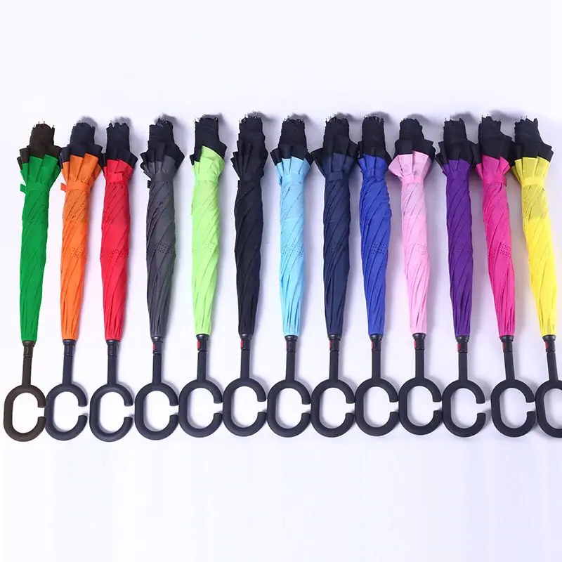 Custom Inverted Umbrellas - Durable Double Layer Designs