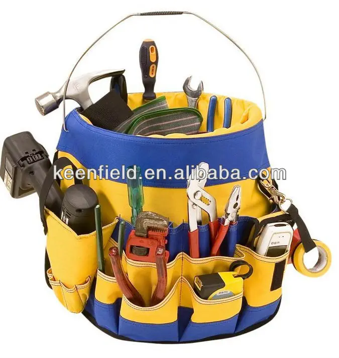 Custom 32 Pockets Tool Bucket Organizer - Buy Tool Organizer,Bucket ...