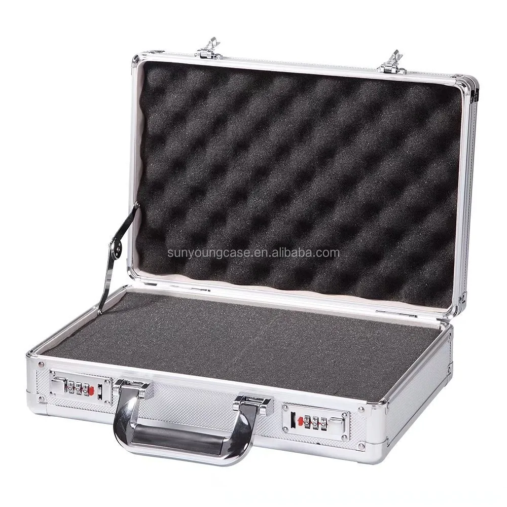 Portable Aluminum Case with Combination Lock - Durable & Secure