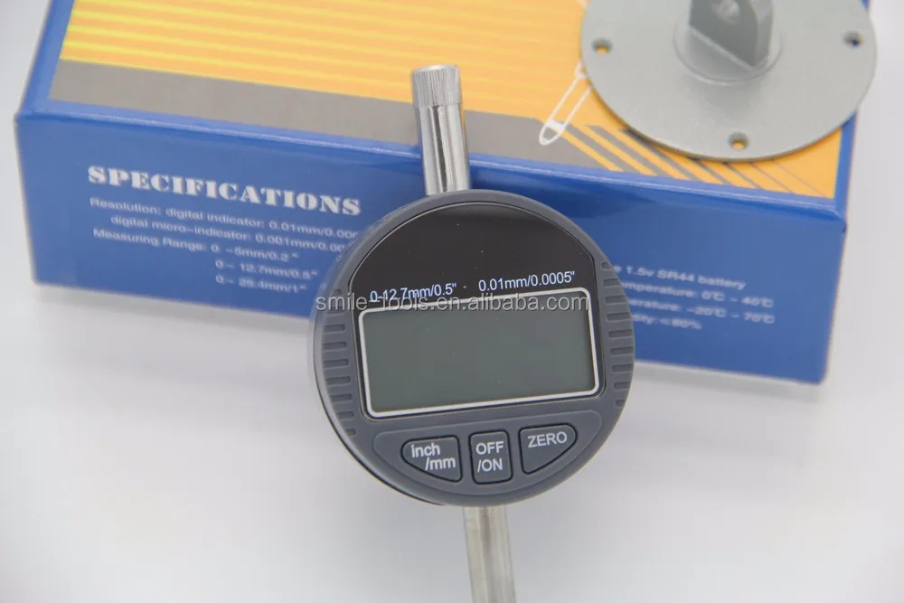 0.01mm Precision Digital Dial Test Indicator 0-25.4mm Range - Buy 0-0 ...