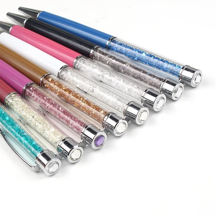 Crystal Pen with Diamond Top - Perfect Wedding Gift