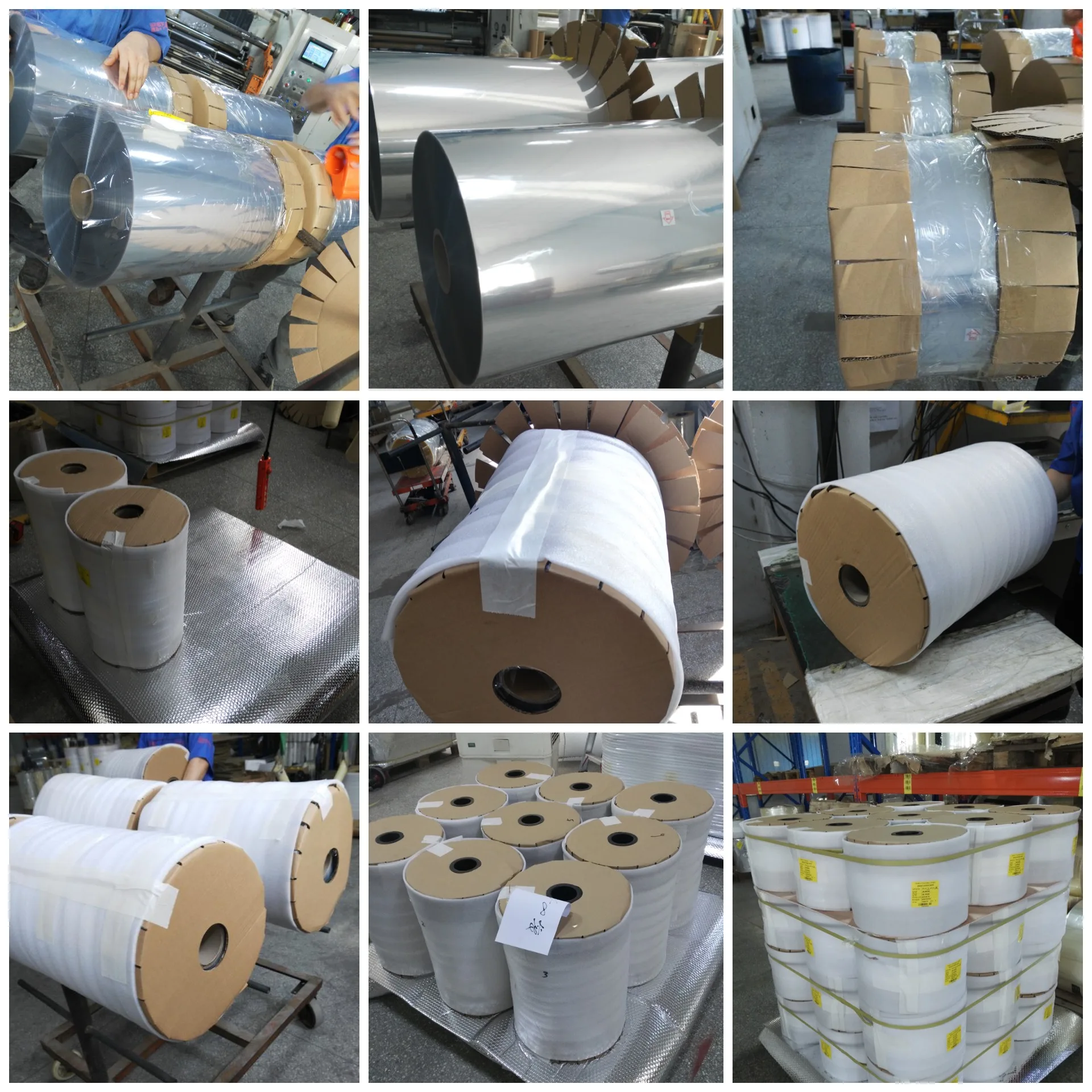 Shrinkage PVC Plastic Shrink Film - Clear & High Strength