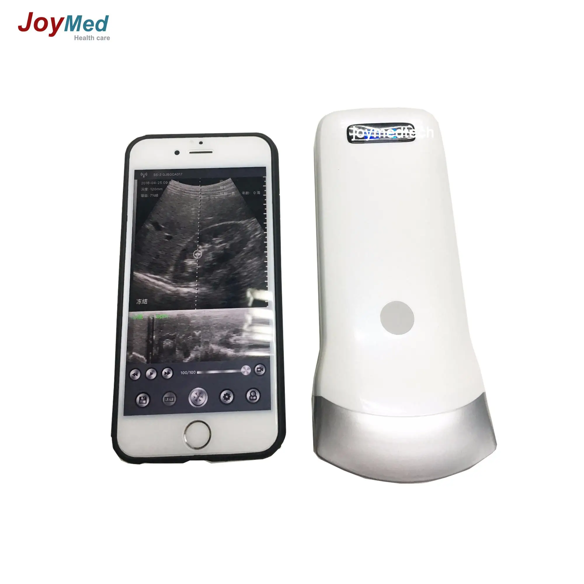 Wireless Convex Probe / Wireless Ultrasound Probe Linear Probe On Ipad ...