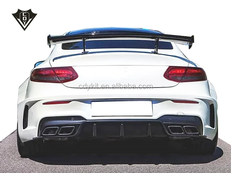 C Class W205 C63 Coupe Wide Body Kits PD Style - Cdykit