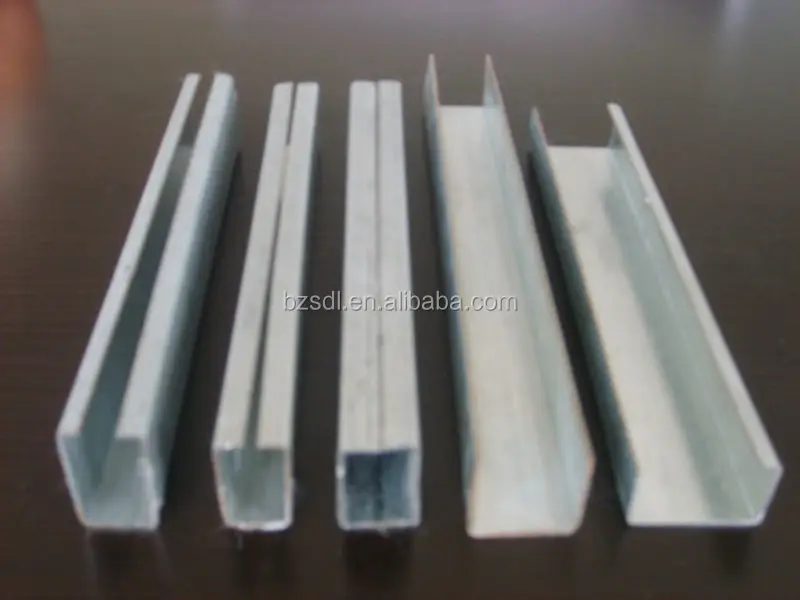 Cold Formed C Profile,Galvanized Profile,C-shaped Metal Profile - Buy ...