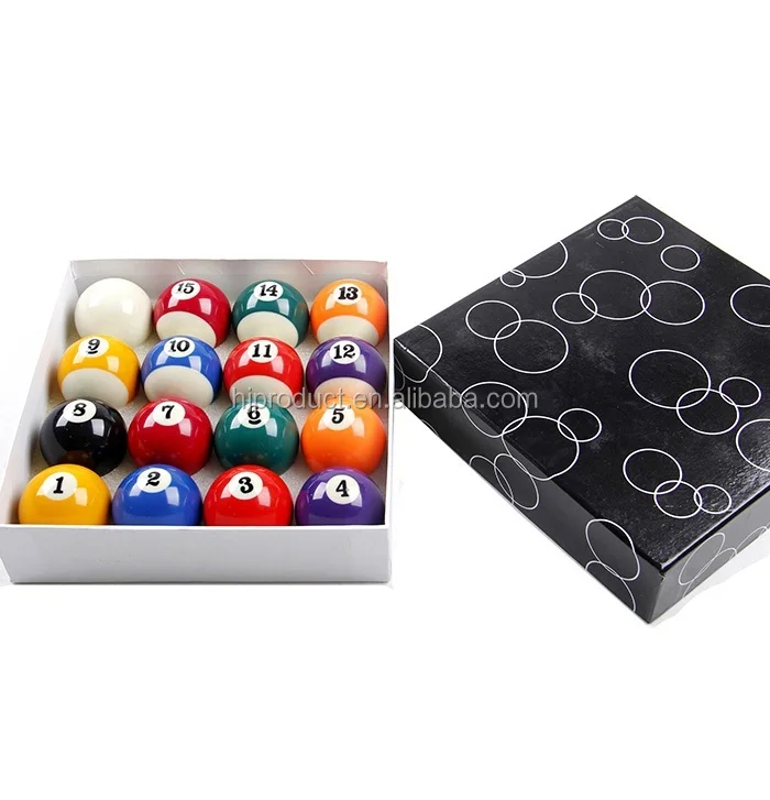 Five Star Grade Pool Ball Set 57.2mm Billiard Balls - Buy Billiard Ball ...