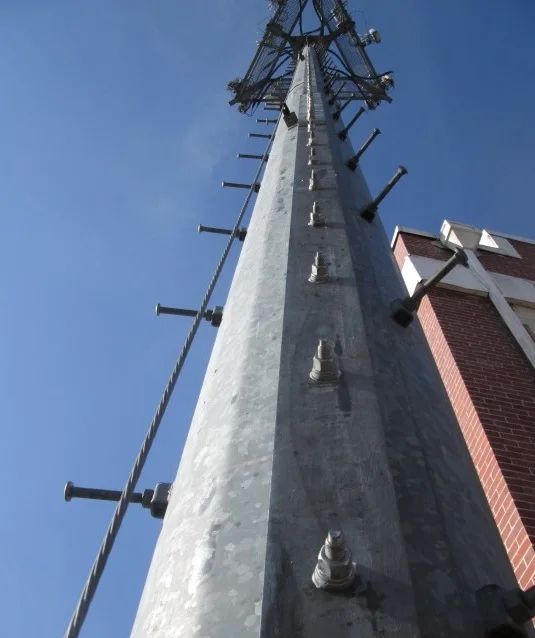 Camouflaged Cell Monopole - Buy Monopole Tower,Antenna Pole,Cell Tower ...