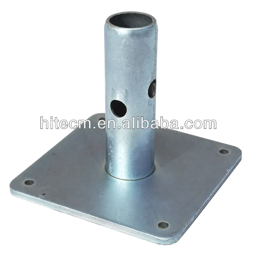 Scaffolding Steel Post Base Plate - Buy Steel Post Base Plate,Stainless ...