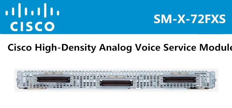 Cisco High-density Analog Voice Service Module Sm-x-72fxs - Buy Sm-x ...