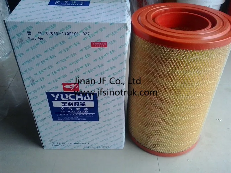 Yuchai filtro de aire M3106-1109101 B7617-1109101 M3053-1109101 para ...