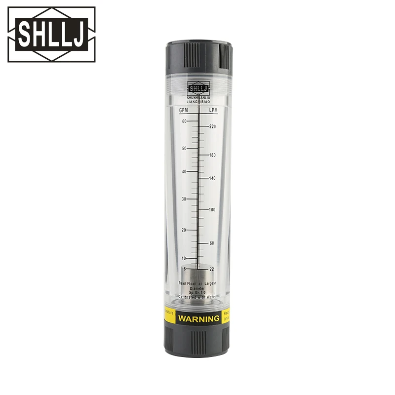 Flow Meter for Liquid - SHLLJ Liquid Flowmeter, Accurate ±4%, 2-20 GPM ...