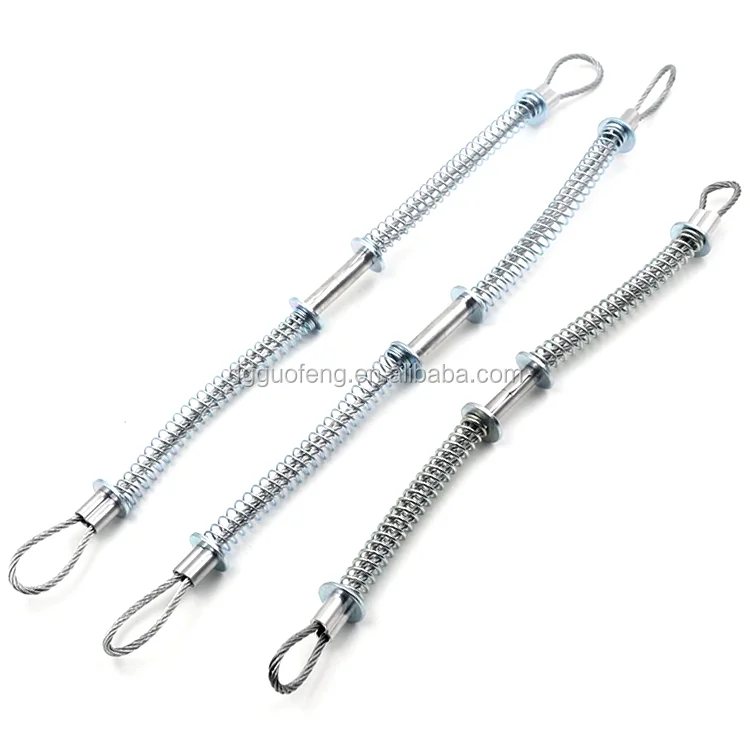 Whipcheck Cable - Safety Tension Spring in Galvanized Steel